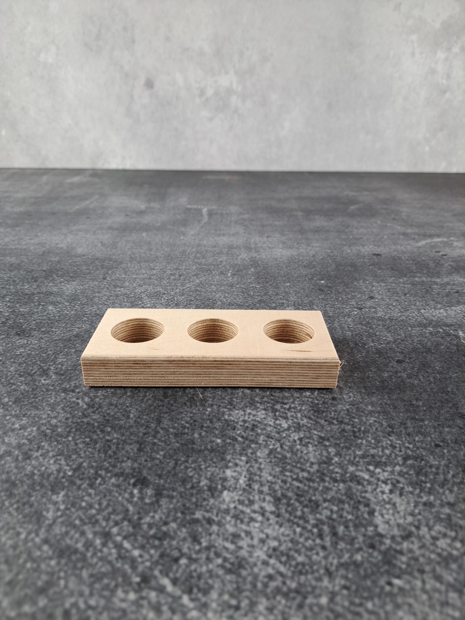 Plankje voor 3 buisjes | Combidee